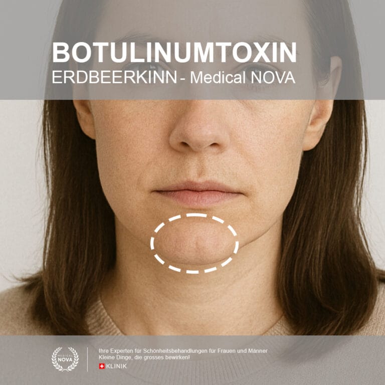 Erdbeerkinn behandeln: Glatte Haut dank Botox | MedicalNOVA